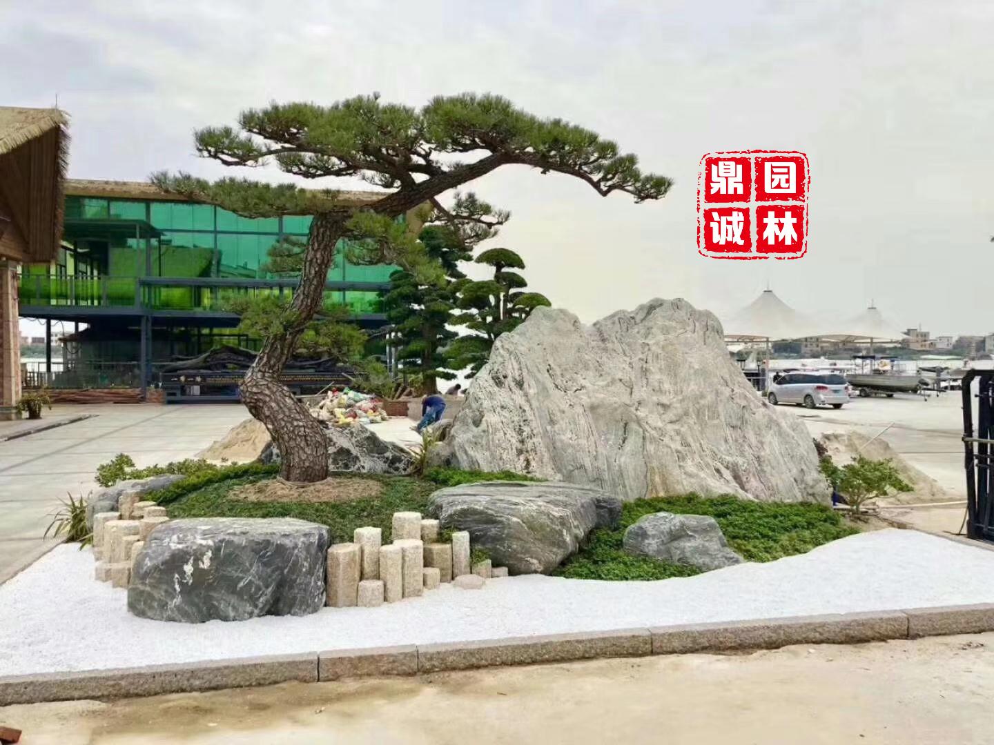 Taishan stone landscaping-Taishan stone slice combination-indoor and ...