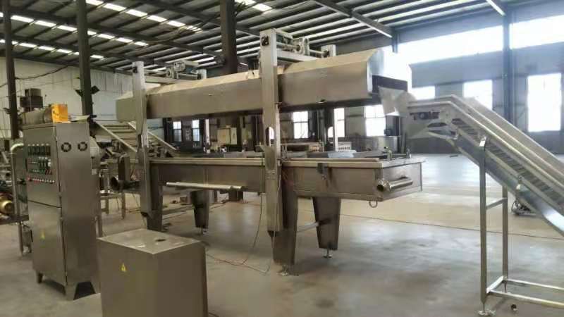 Fryer assembly line automatic fire extinguishing device - iNEWS