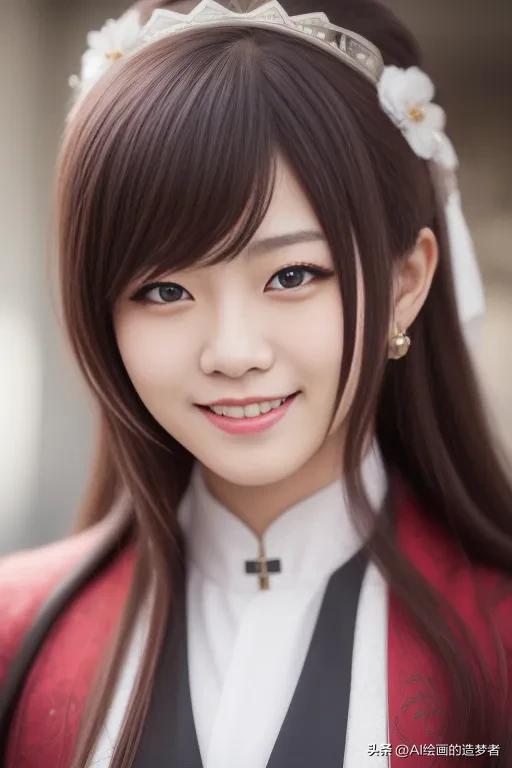 AI Beauty (17) Ancient Costume Photo: The Concern of a Girl of Chinese ...