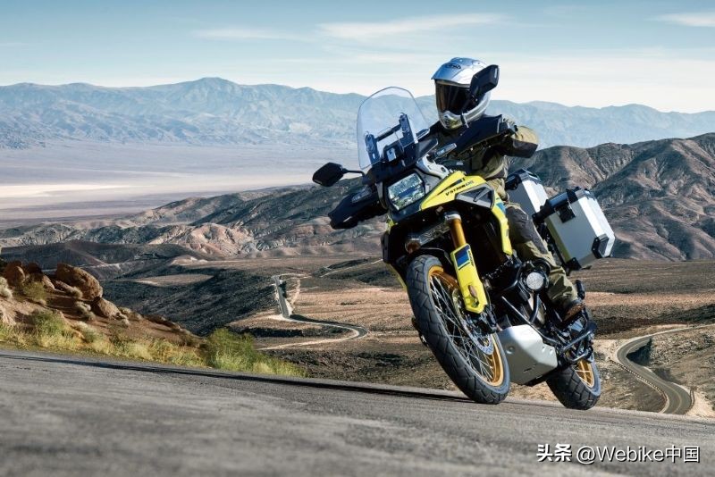 Suzuki is ready to launch the DL1050 DE, with a standard 21-inch wheel ...