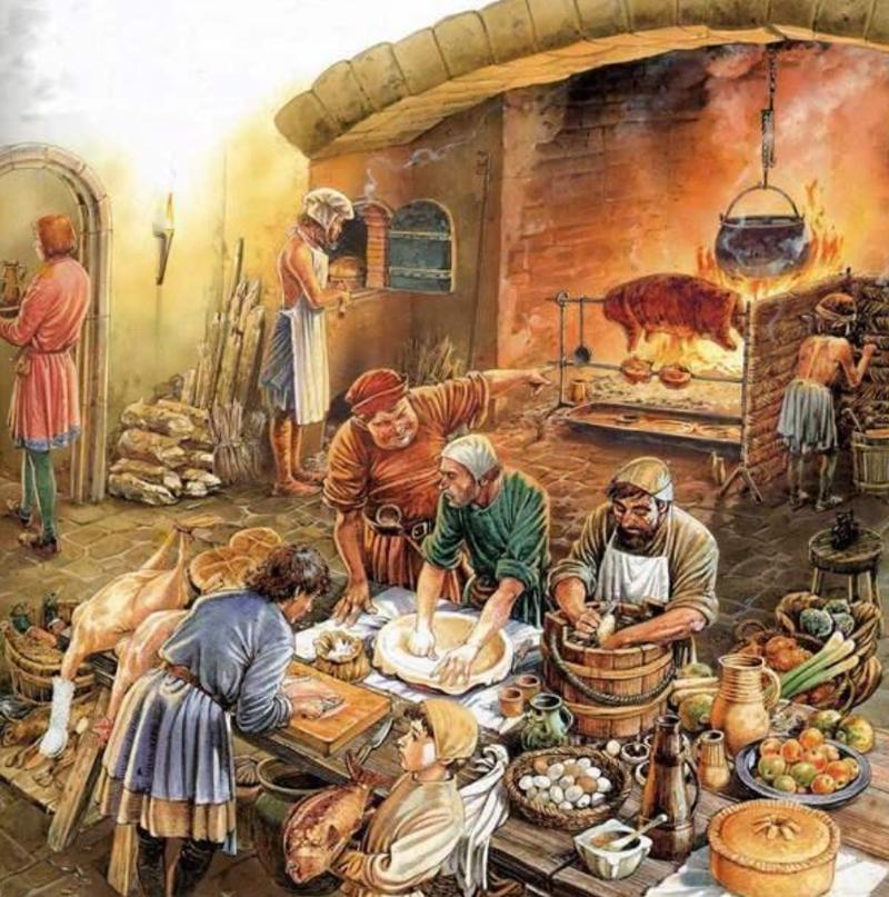 What was the food culture in medieval Europe like? What are the notable ...
