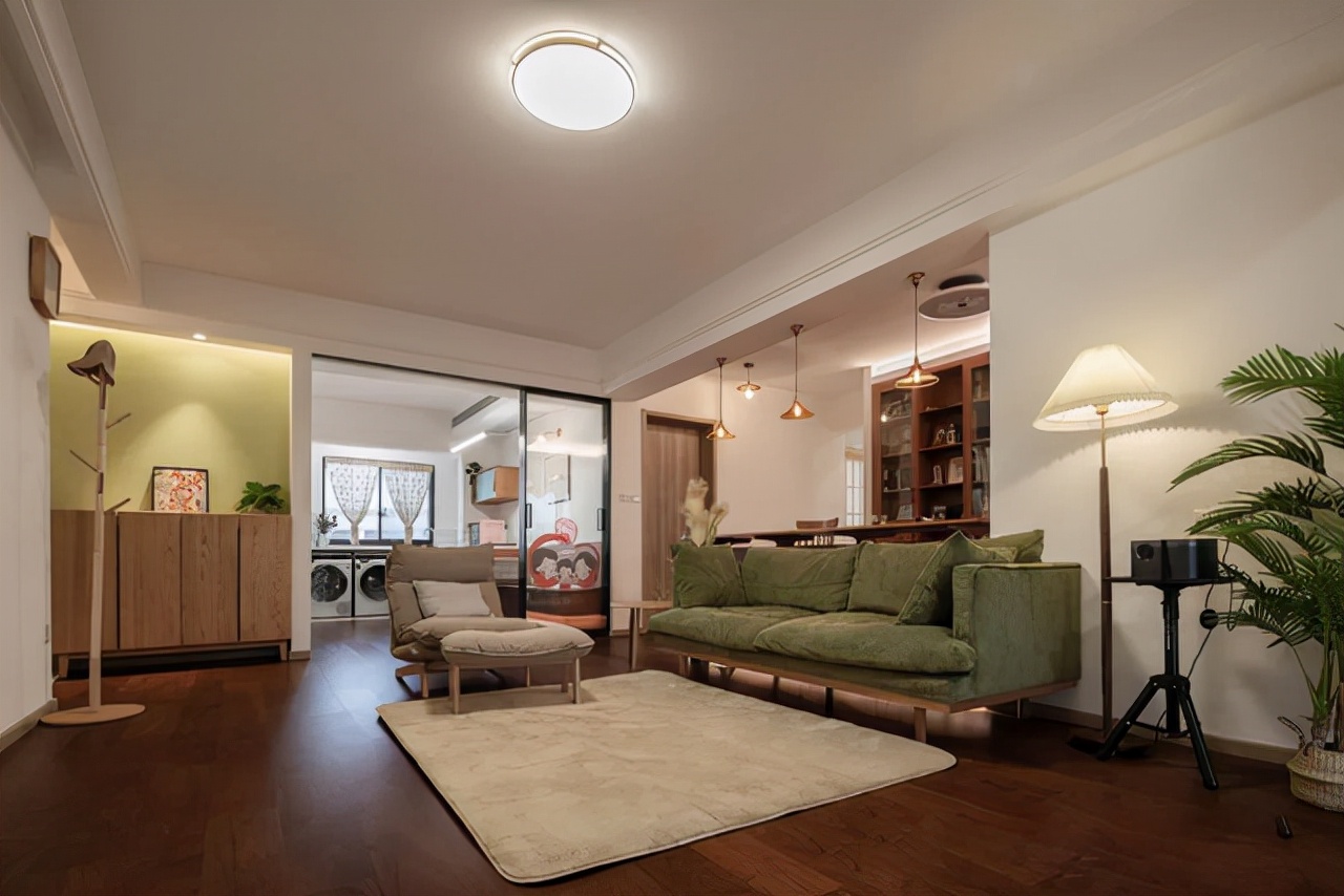 Log design copy homework!Let's take a look at the 128-square-meter ...