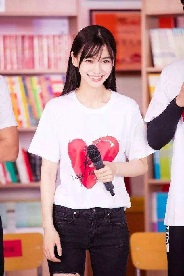 Angelababy's black long straight shape is simply too amazing - iNEWS