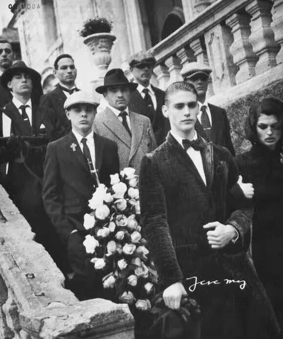 A set of promotional videos inspired by the godfather by French ...