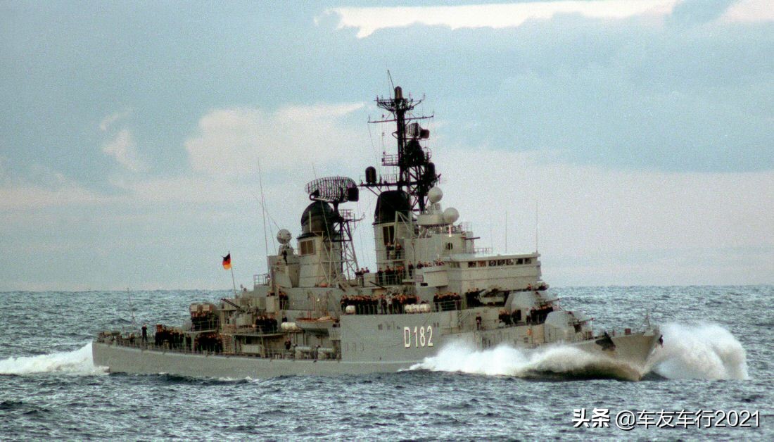 The pioneering work of the Federal German Navy destroyer, the Type 101 ...