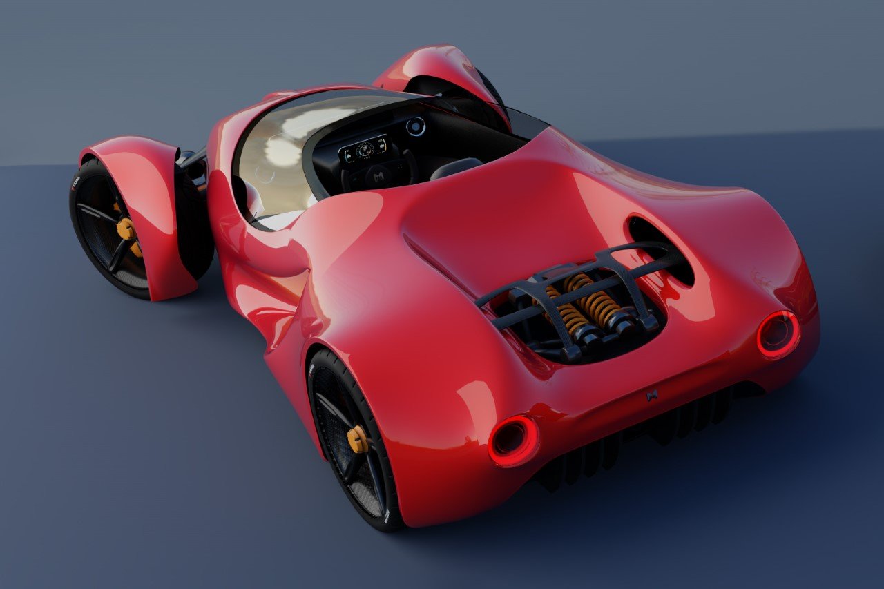 This super cool racing car was designed by a 17-year-old student - iNEWS