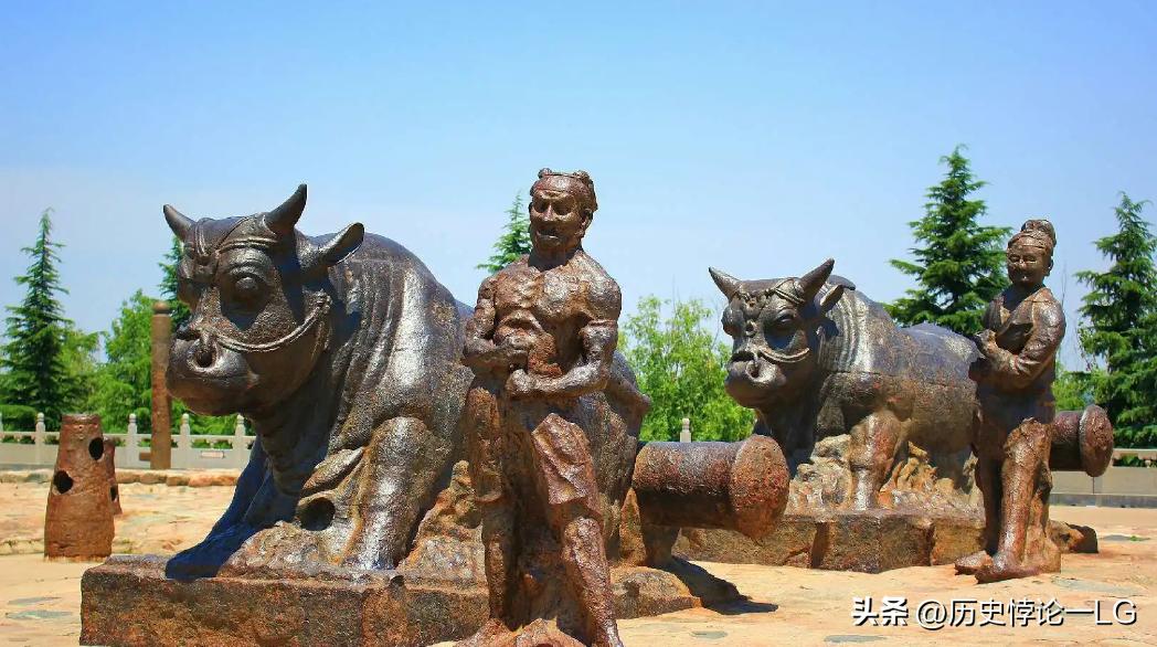 In ancient times, why was the Yellow River iron ox pulling the iron ...
