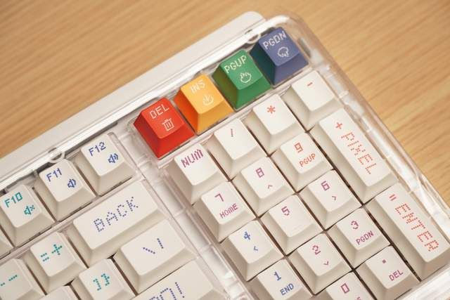 Unique pixel-style design, full of appearance-Miwu Z980 pro mechanical ...