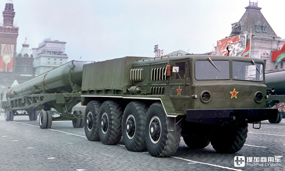 It can pull missiles, and there is also a civilian version, reviewing ...