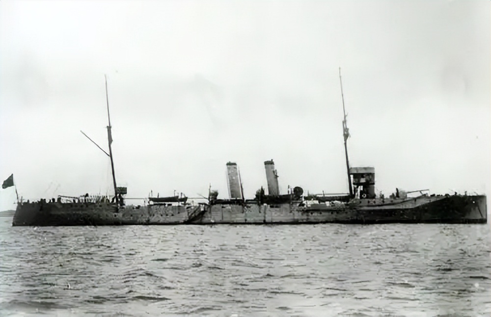 Born in the late Qing Dynasty, the cruiser Yingrui died for the country ...