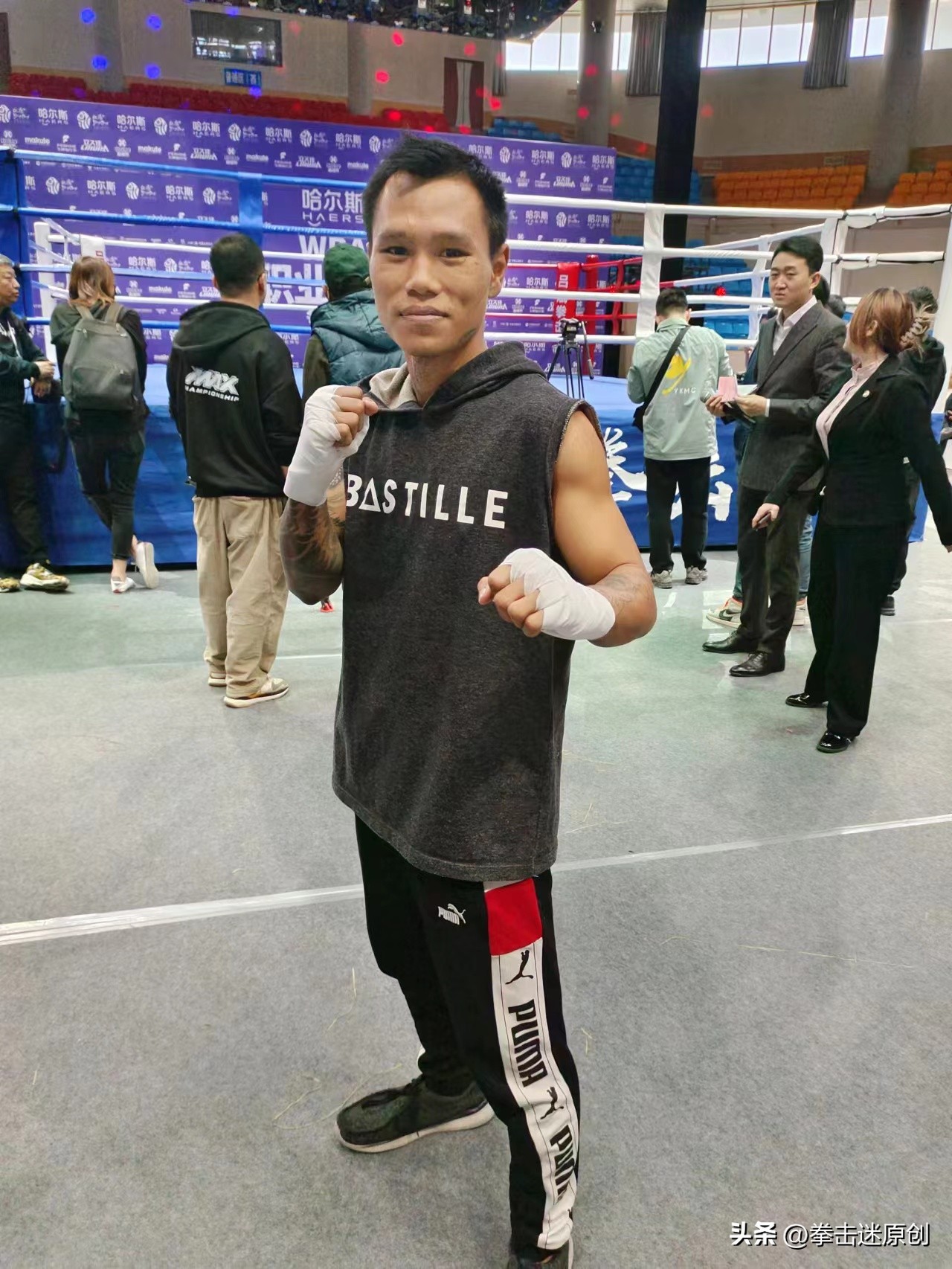 Thai boxer claims: take away the gold belt! Chinese boxing star Lu Bin ...