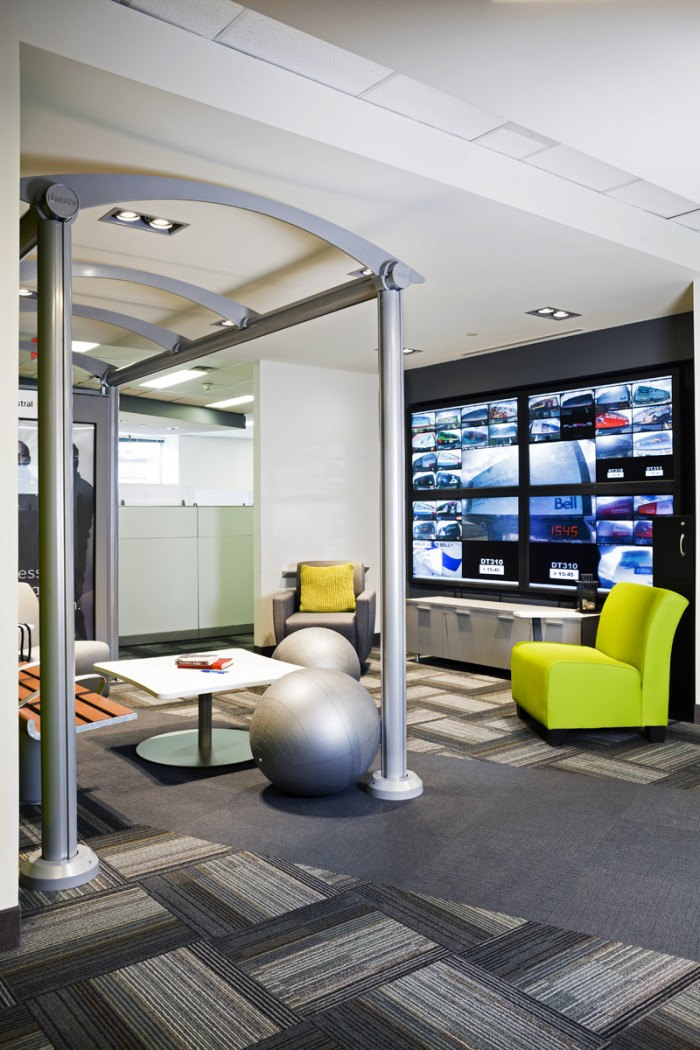 Innovative, healthy and flexible office space - Bell Media office ...