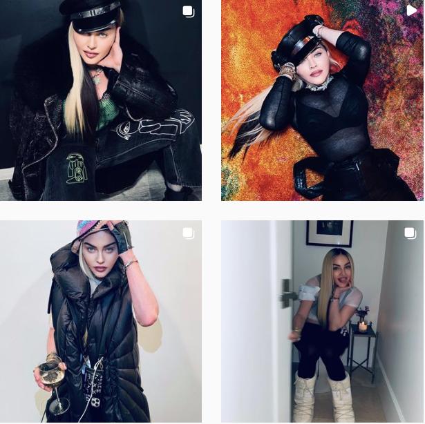 Madonna's selfies are so different from real photos, netizens try her P ...