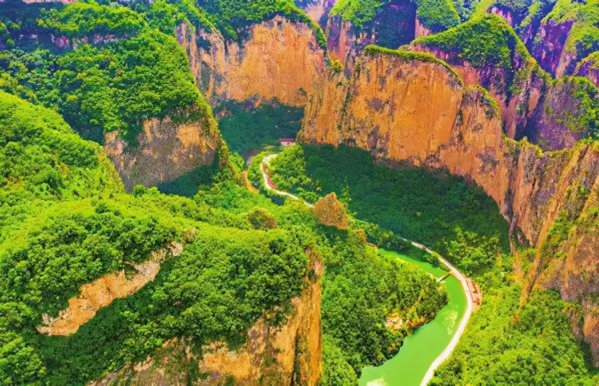 Scenic spots worth visiting in Shanxi, all kinds of waterfalls, streams ...