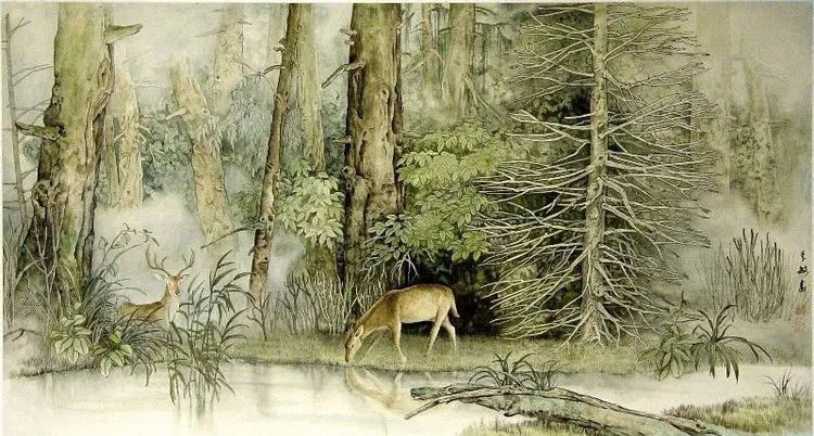 Her new gongbi paintings are full of celestial and poetic realms - iNEWS