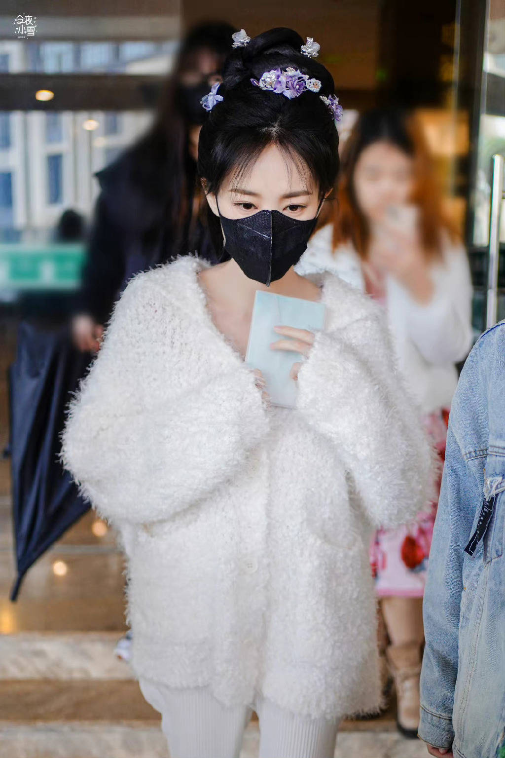 "Meng Yu" ancient costume is also super beautiful!Li Yitong's new drama ...