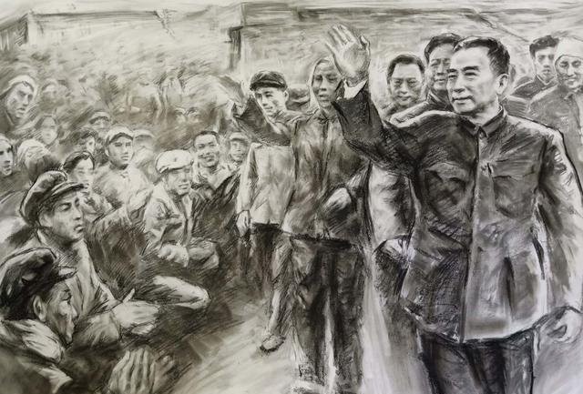 In the 1955 ceremony, General Zhu and General Peng were both present ...