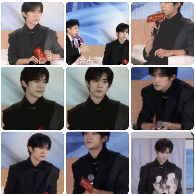 Fresh Yi Yang Qian Xi!Yi Yang Qianxi live broadcast all black look - iNEWS