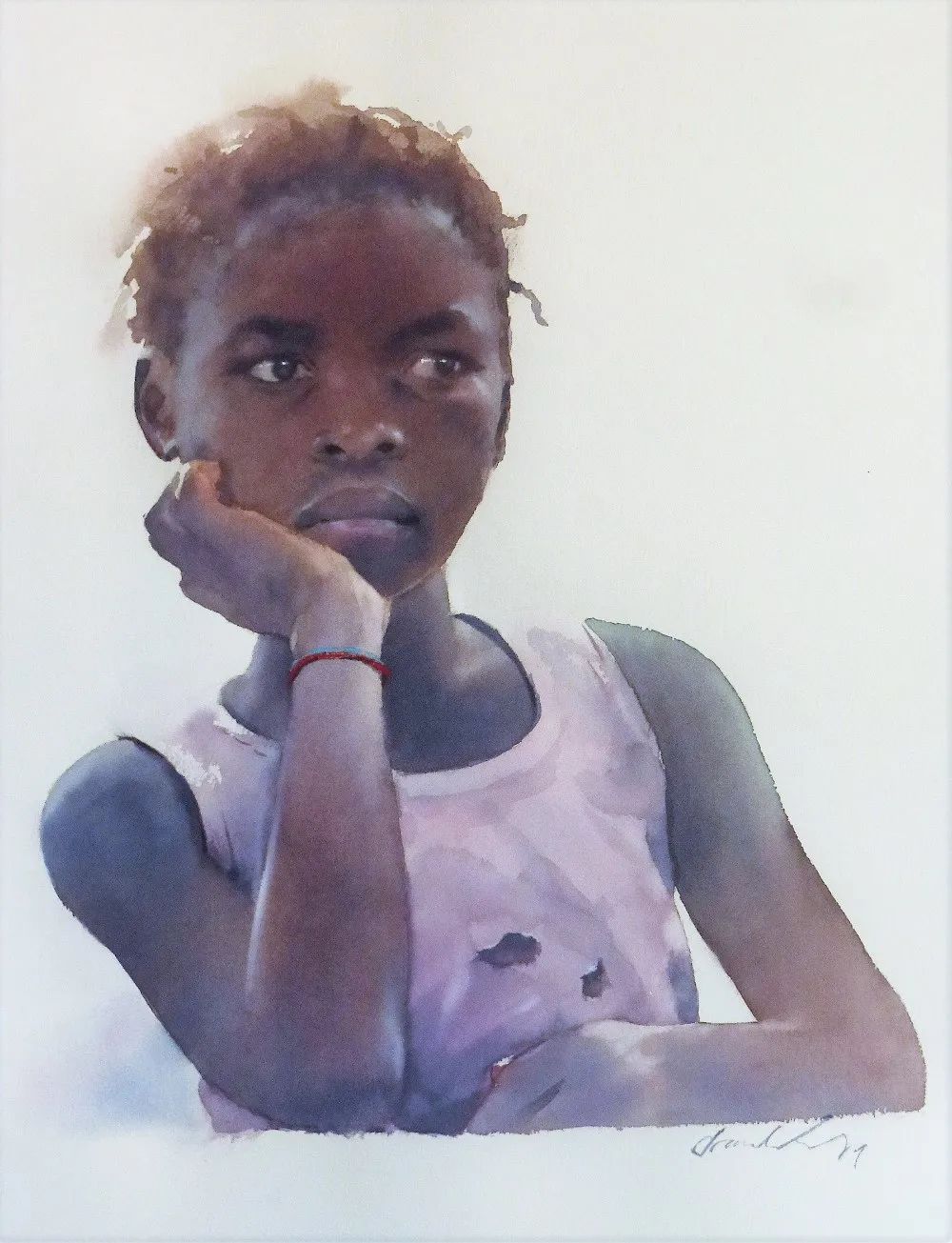 American watercolorist Frank Eber: "The greatest artists are students ...