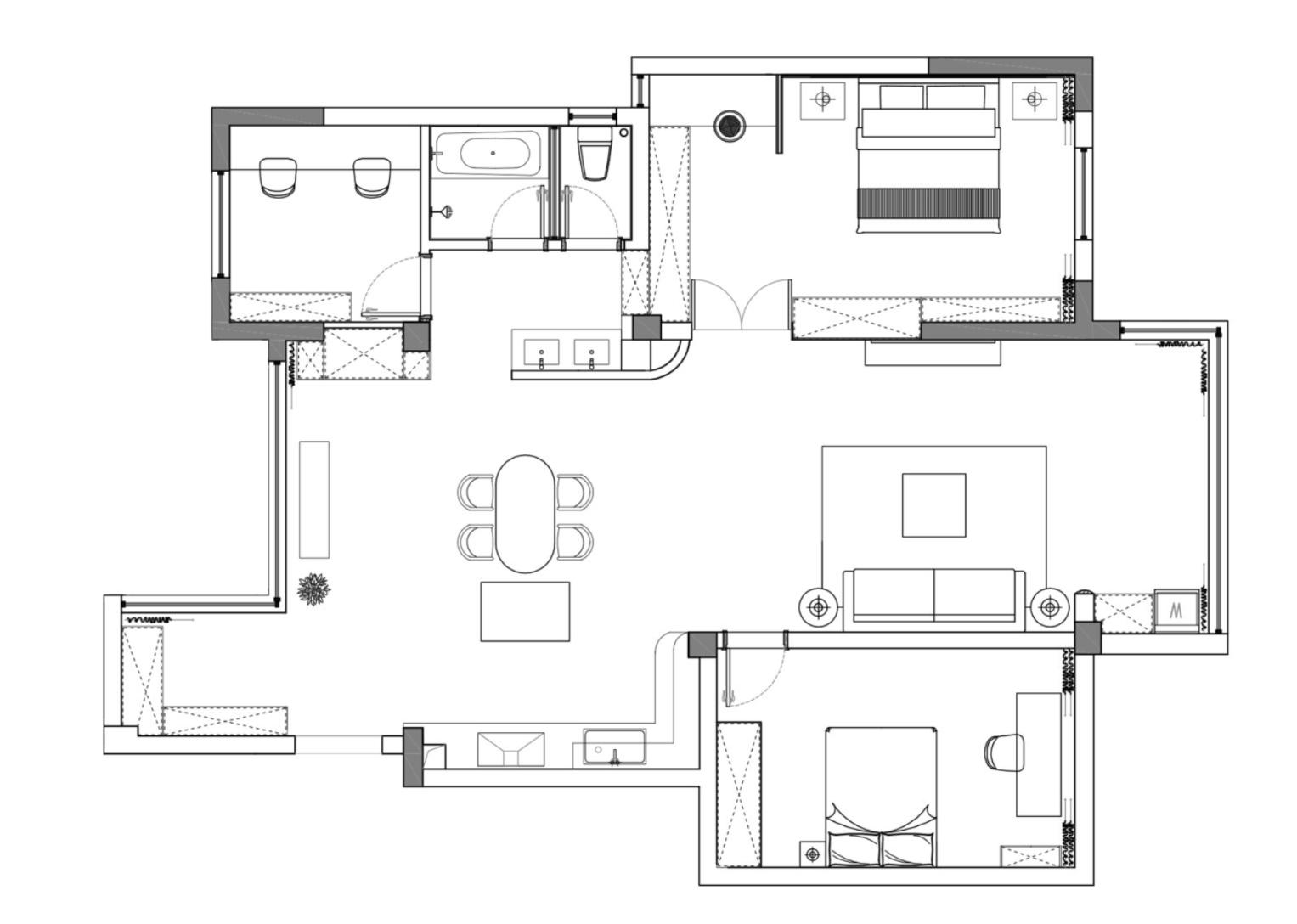 This is what a hardcover room should look like!128 square meters, the ...