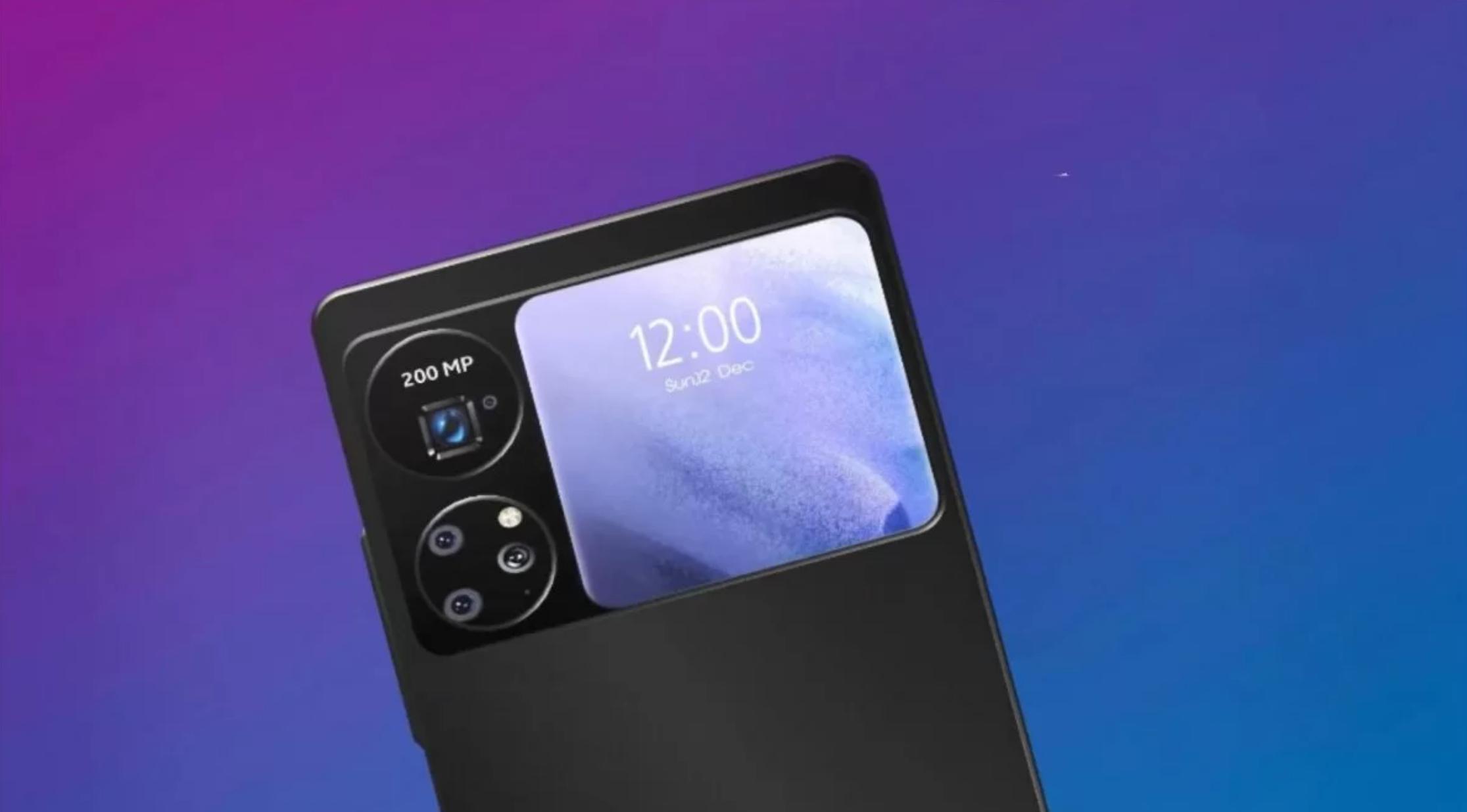 Huawei makes a move!Huawei P60 explosion: the secondary screen is really handsome + 14nm core ...