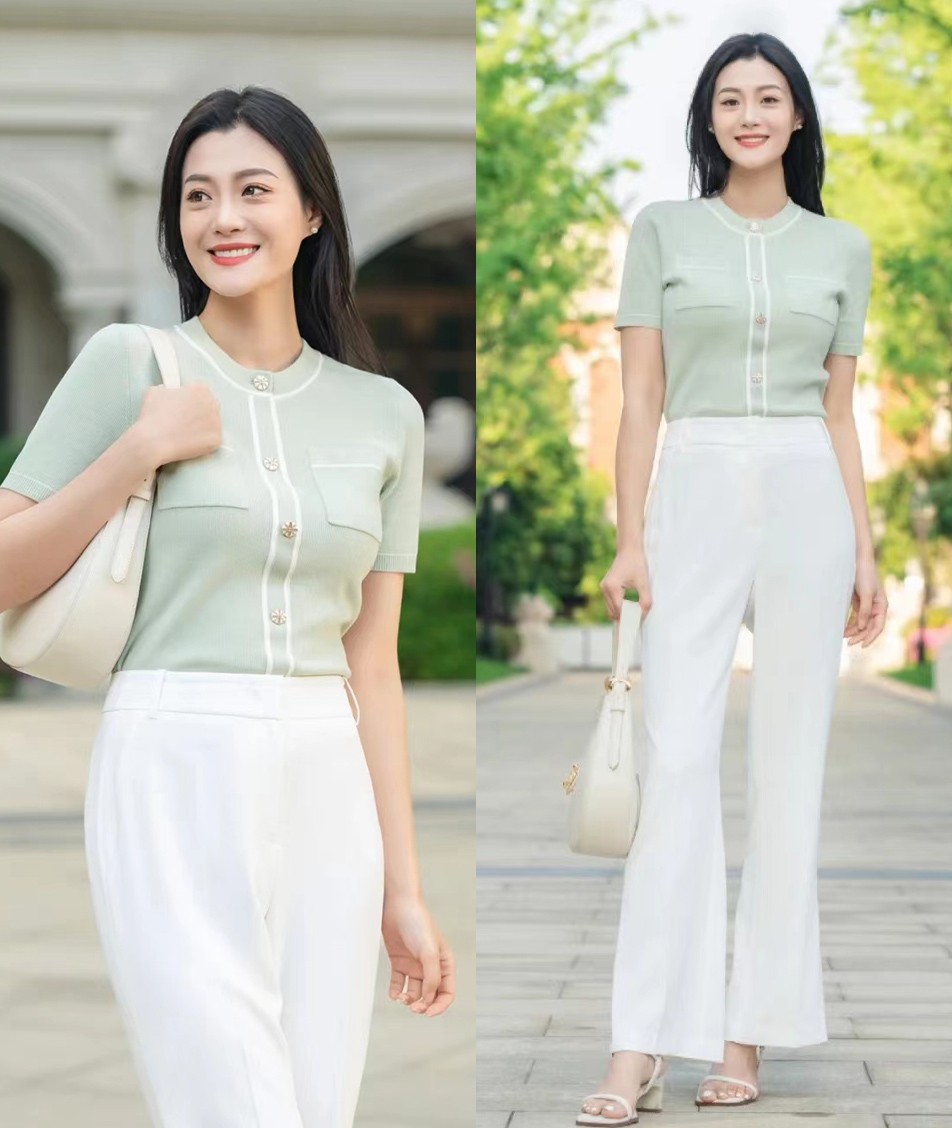 In summer, it's still the best to wear with a sense of age reduction ...