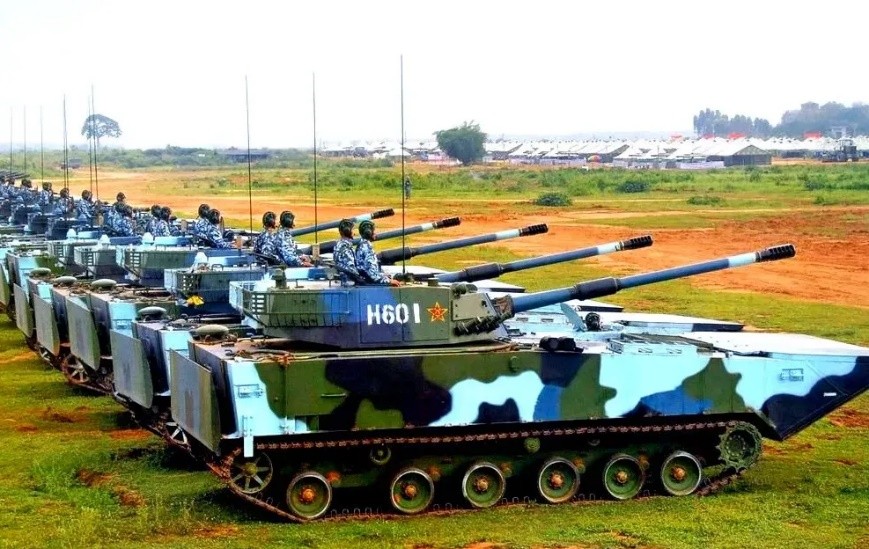 With more than 2,000 combat vehicles, 6 amphibious brigades, and 6 ...