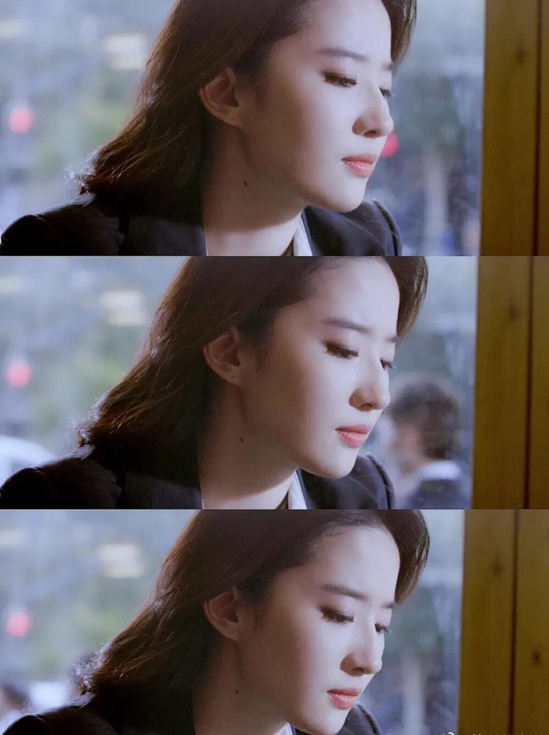 Liu Yifei looks so good, with a fresh and refined feeling, her facial ...