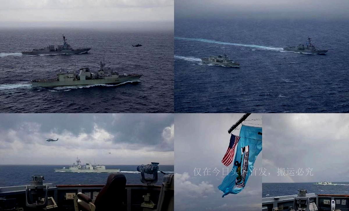 U.S. and Canadian fleets rush into Taiwan Strait - iNEWS