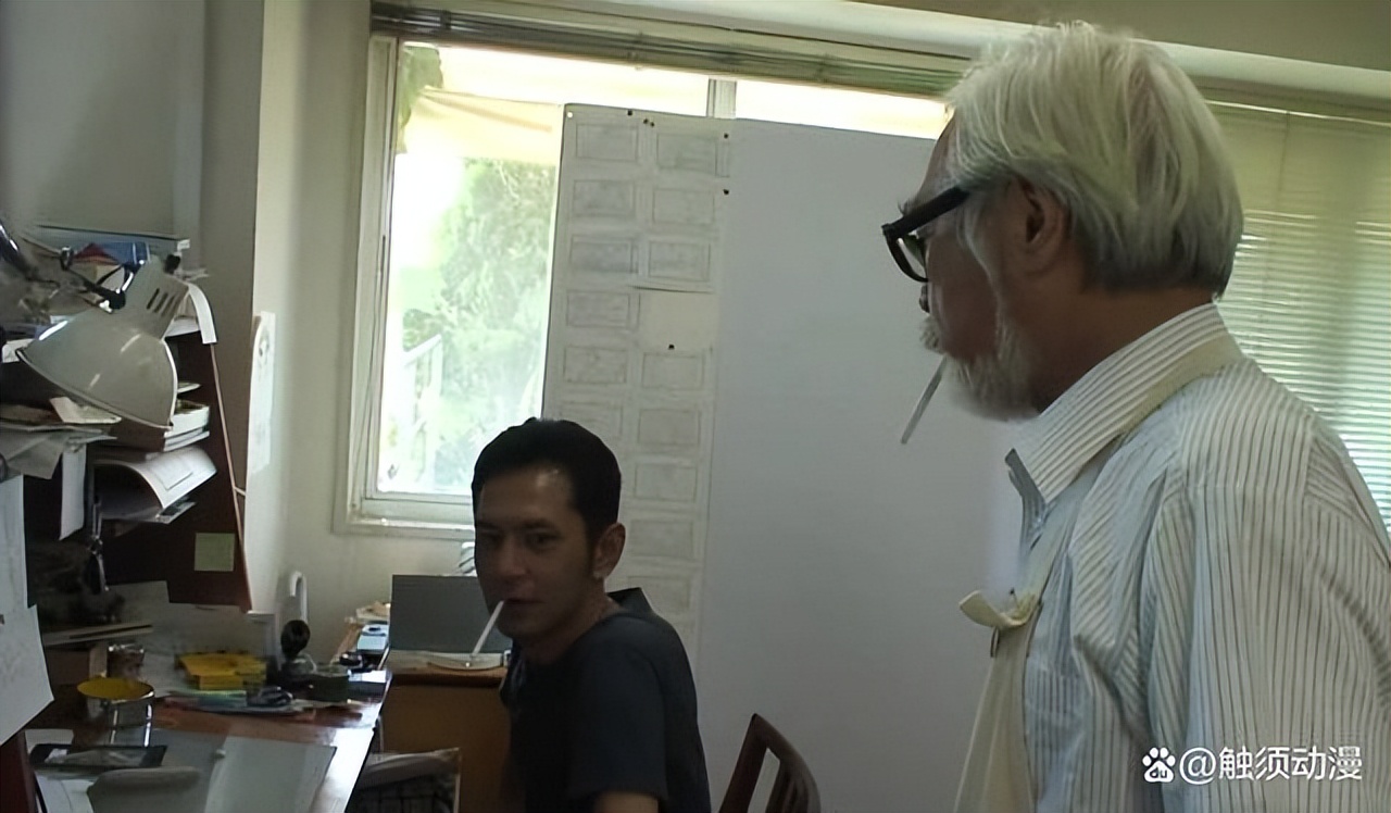 A pair of stubborn father and son, Hayao Miyazaki and Goro Miyazaki ...