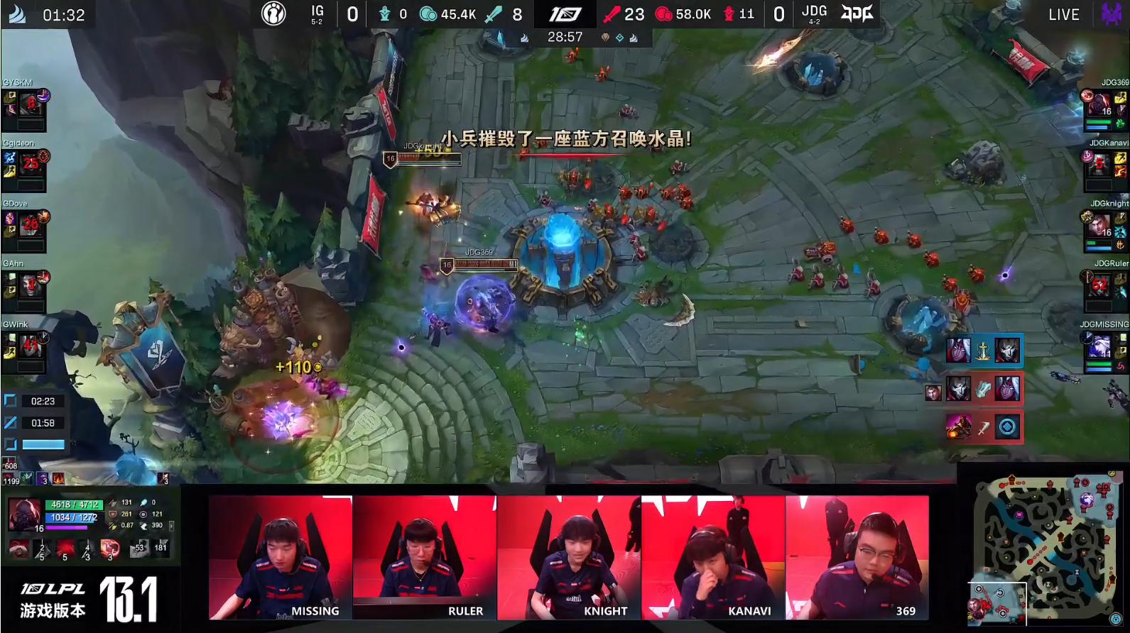 369 Thain drifted and played with YSKM, Young Storm IG suffered another disastrous defeat, JDG ...