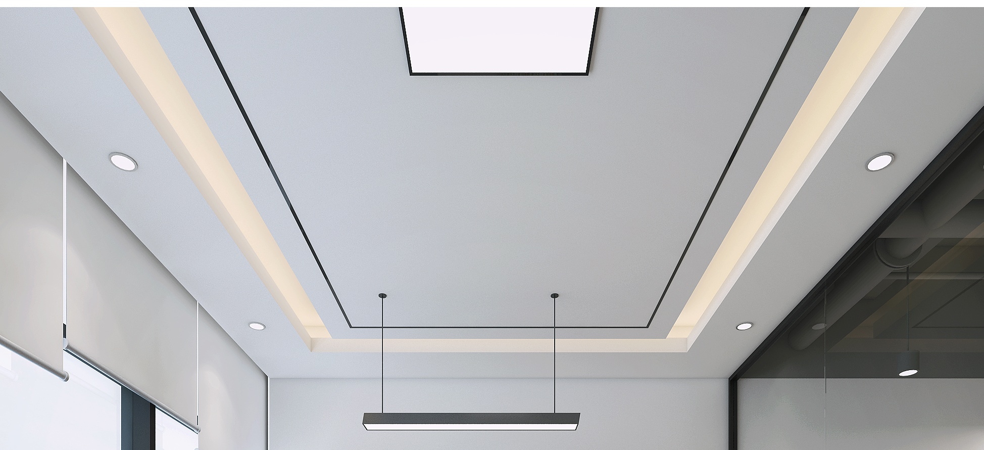 Ceiling decoration design_Office ceiling decoration tips_How to design ...