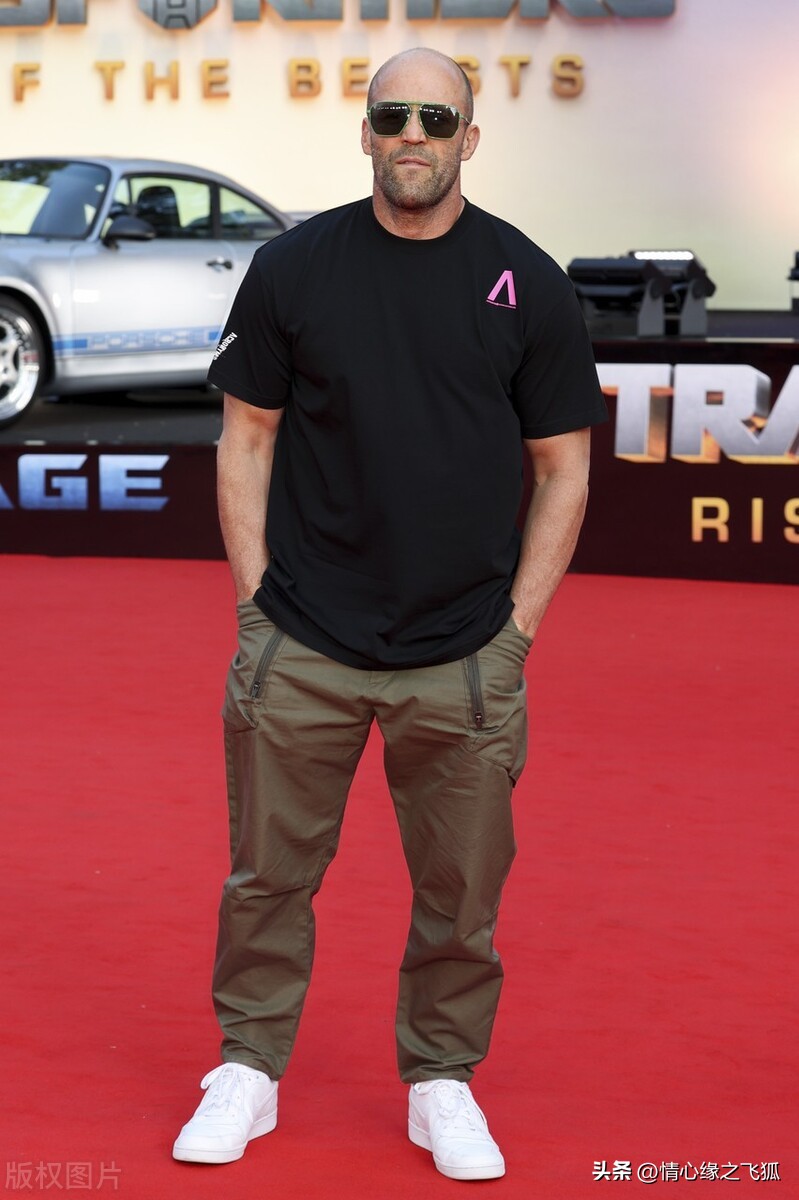 Jason Statham at European premiere of 'Transformers: Rise of Heroes ...