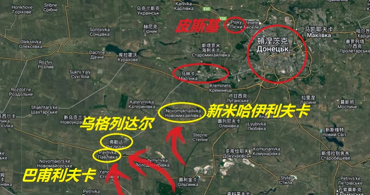 When the torrent of steel from the Russian army met the ambush circle ...