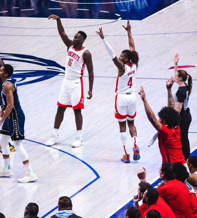 Was chanted MVP by teammates!The Rockets' No. 23 pick fulfills his ...