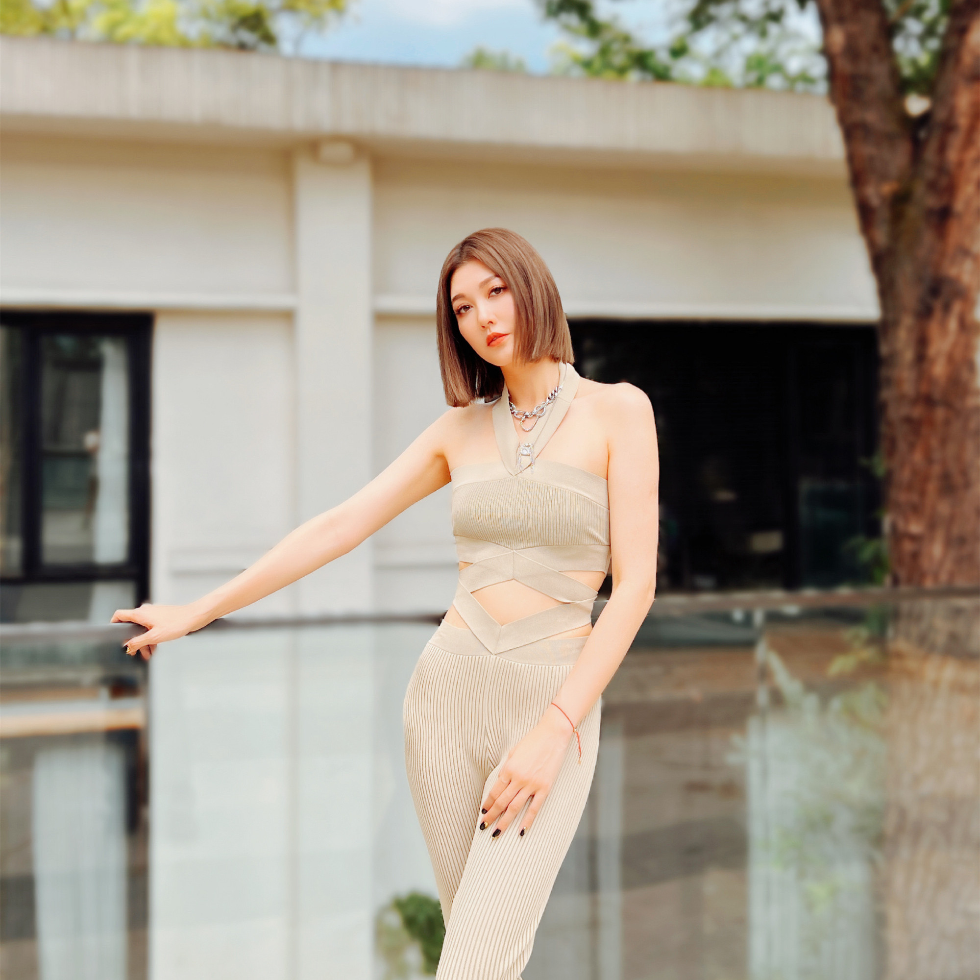 Li Caihua's short hair is beautiful and pure, but you can appreciate ...