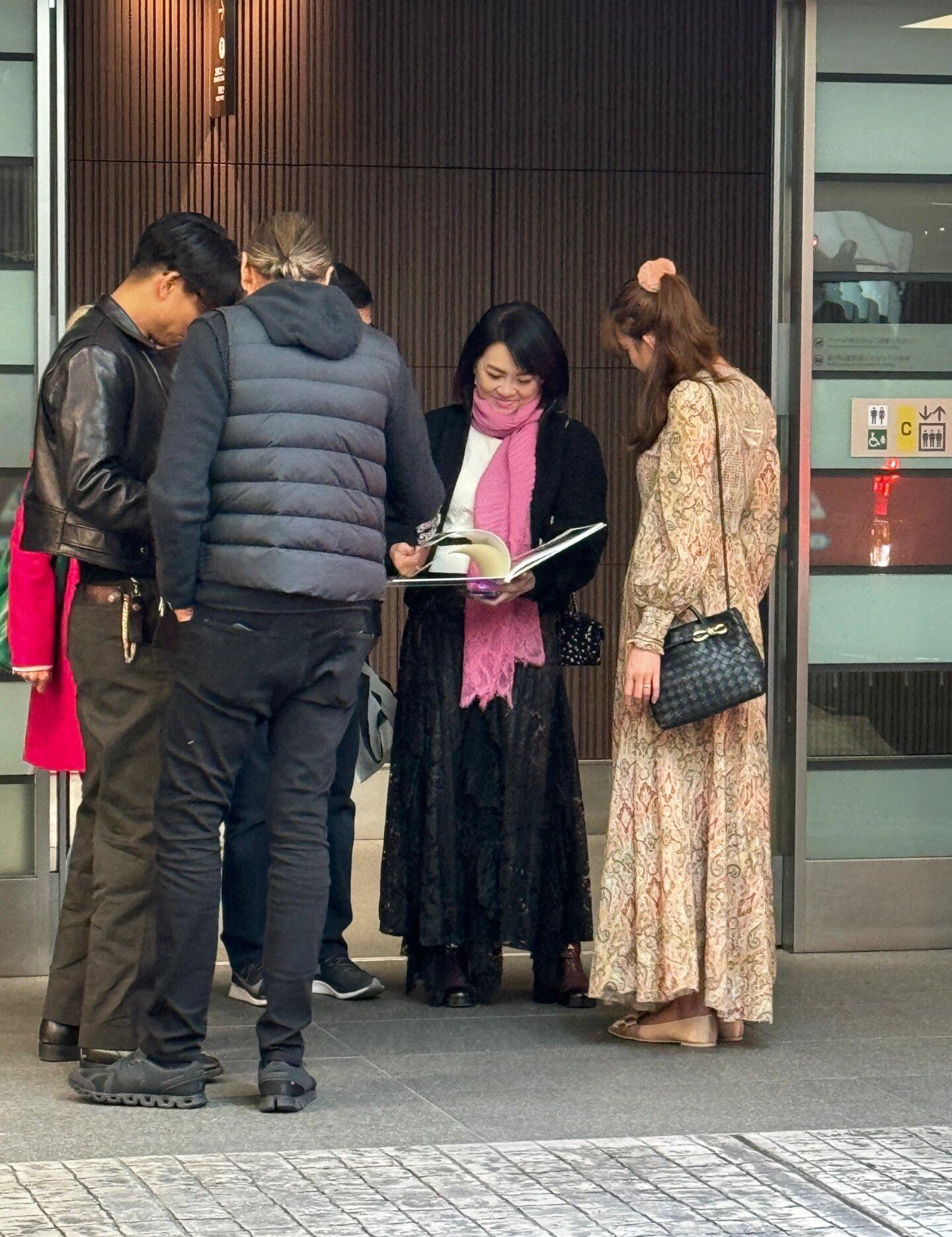 Lin Chiling and his wife were accidentally encountered in Japan! The ...
