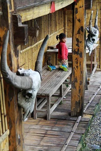 The last primitive tribe in China, Wengding Village, was unfortunately ...