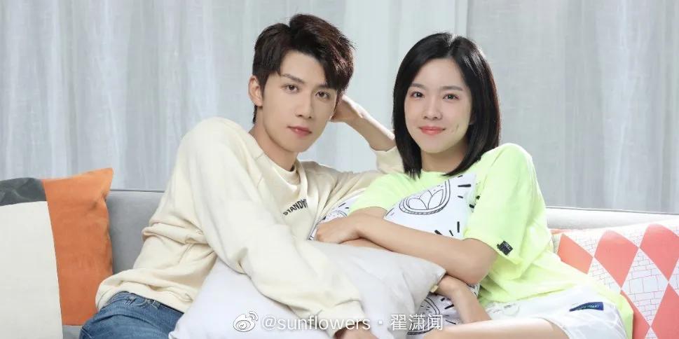 Fang Zhou CP in Little Sweet drama "Binary Love", handsome guys and beauties are very eye ...