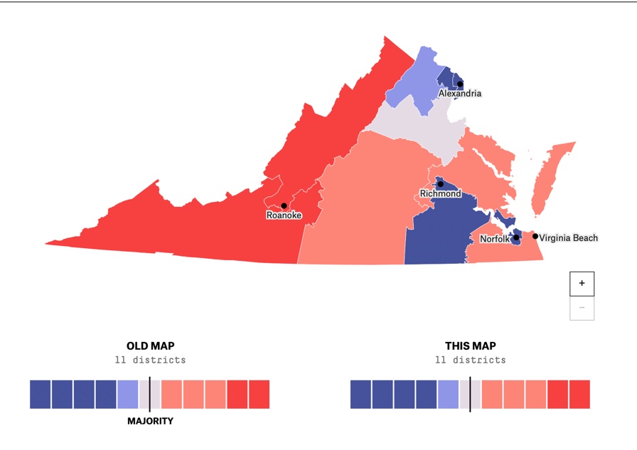 Virginia congressional districts — can the GOP win the majority? - iNEWS