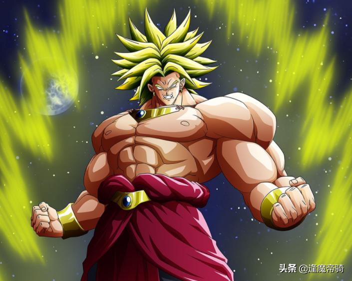 Conquering the hearts of fans with pure power, a true strongman - Broly ...