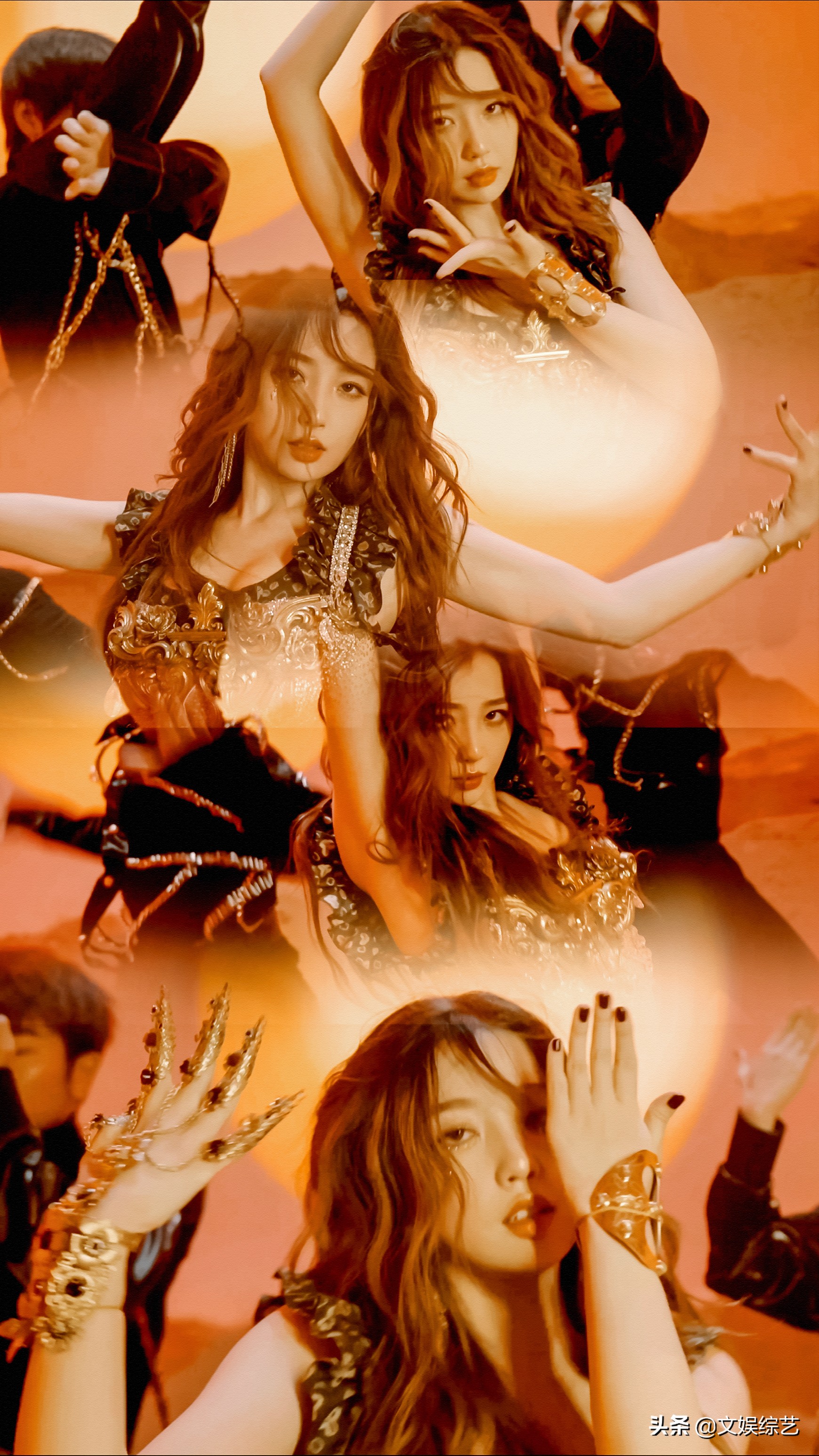 Yu Shuxin dances in an exotic style, and her explosive dance moves ...
