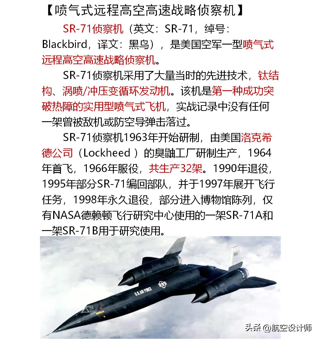 SR-71 [Lockheed Martin] -$-$ - Blackbird Hypersonic Reconnaissance ...