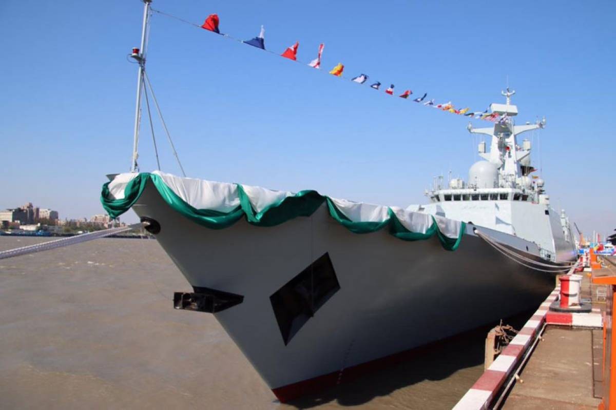 Two 054AP ships were delivered to Pakistan Railway at the same time. Hong Kong media: Looking ...