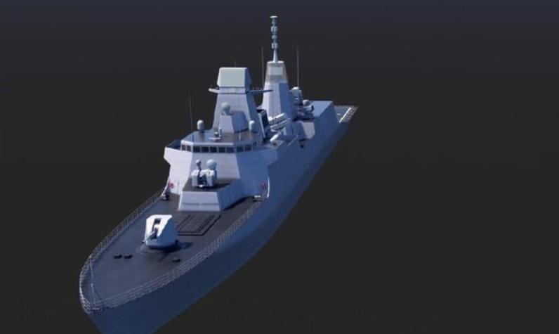 Type 054B frigate: 48 units of standard VLS devices, making it more powerful than Type 052C ...