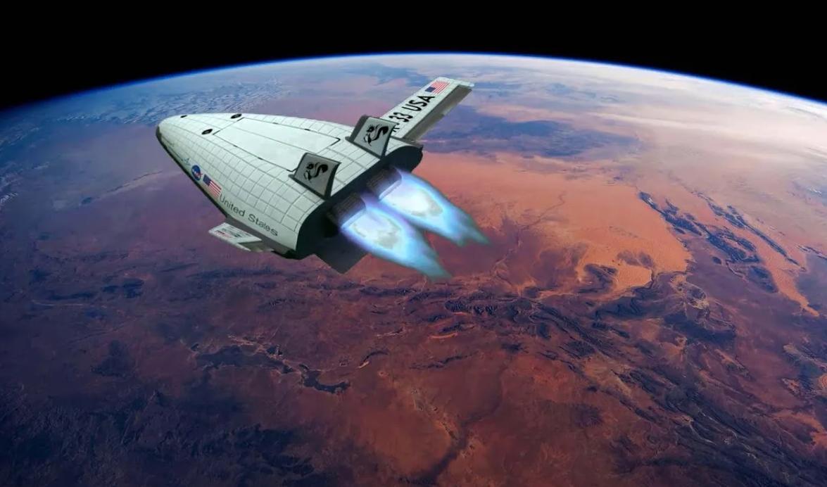 Lockheed Martin X-33 test machine, trying to seize the initiative in ...