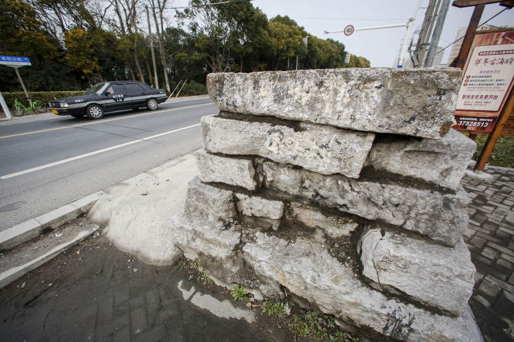 The 300-year-old Shanghai "Little Great Wall", built for two purposes ...