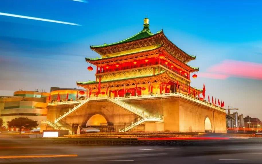 Inventory the location of the capitals of China's past dynasties, in ...