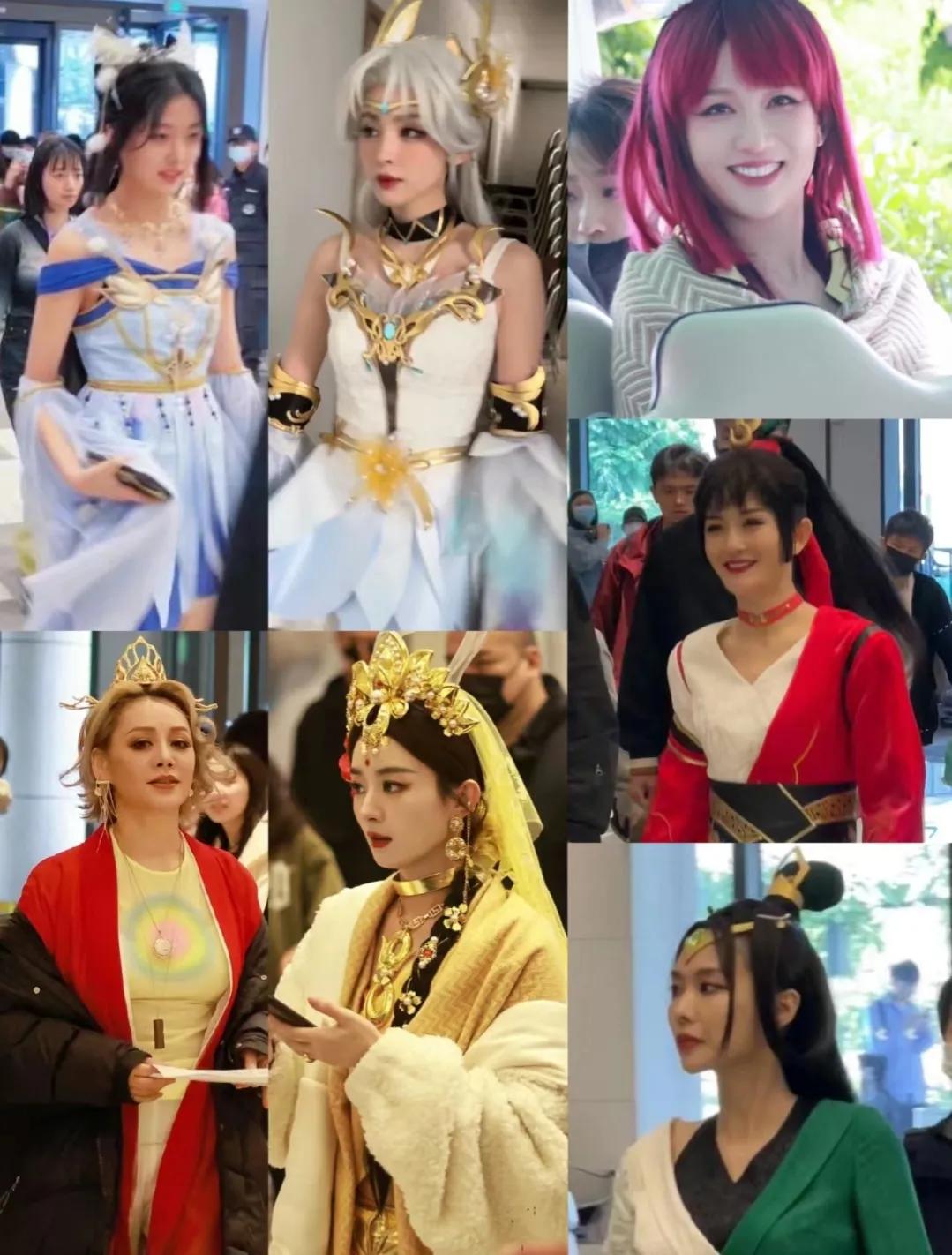 The beautiful cosplay of Zhao Liying and Guli Nazha is simply ...