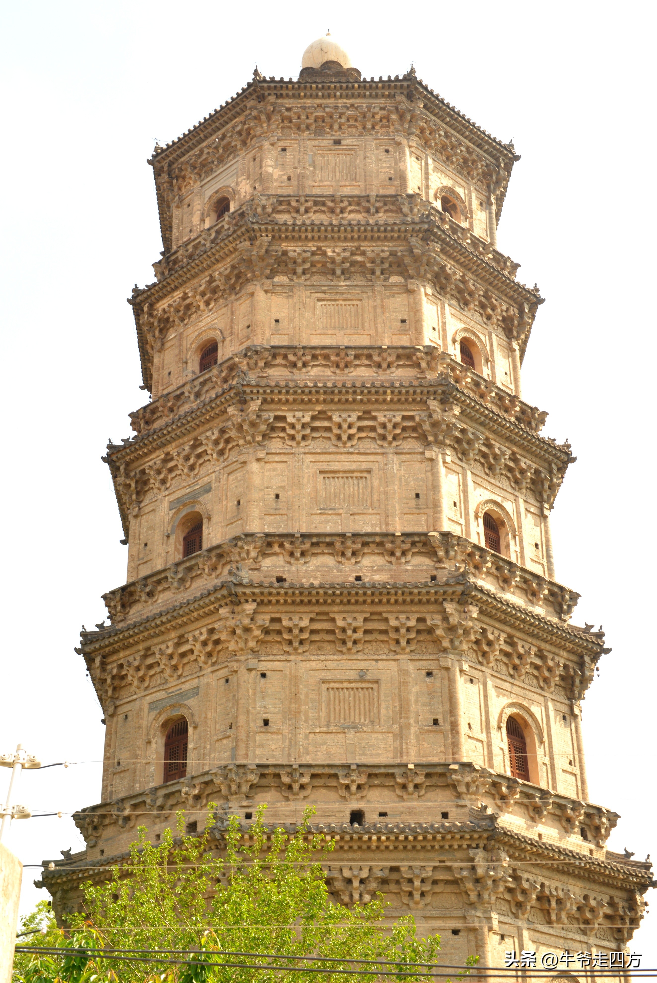 "Twin Towers of Zhuozhou" in the Liao Dynasty "Twin Towers of Zhuozhou ...